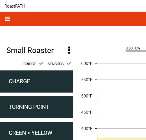 RoastPATH - Starting a roast
